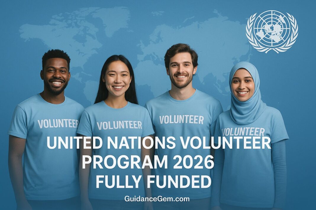 United Nations Volunteer Program 2026 | Fully Funded | Guidance Gem